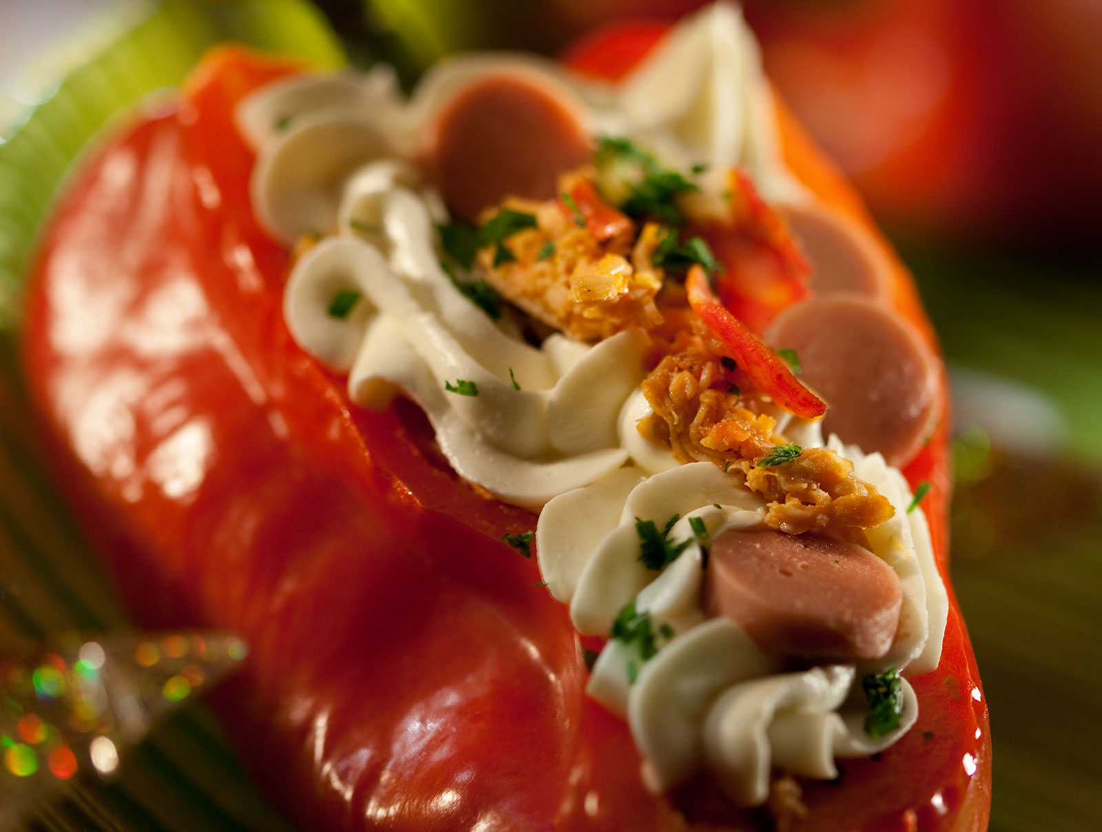 Ajíes Cubanela con Cangrejo - Induveca