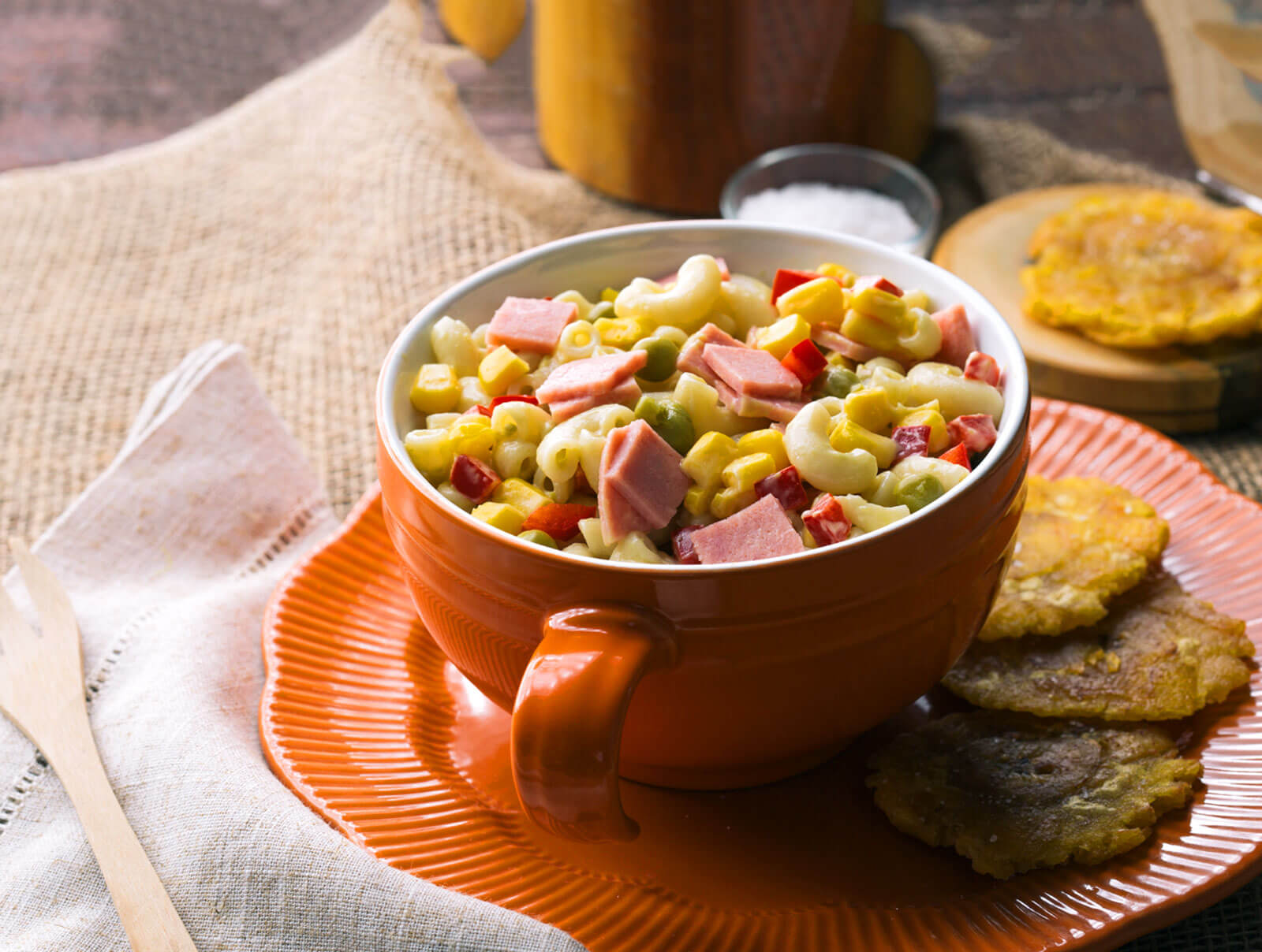 Ensalada de Coditos con Jamón - Induveca