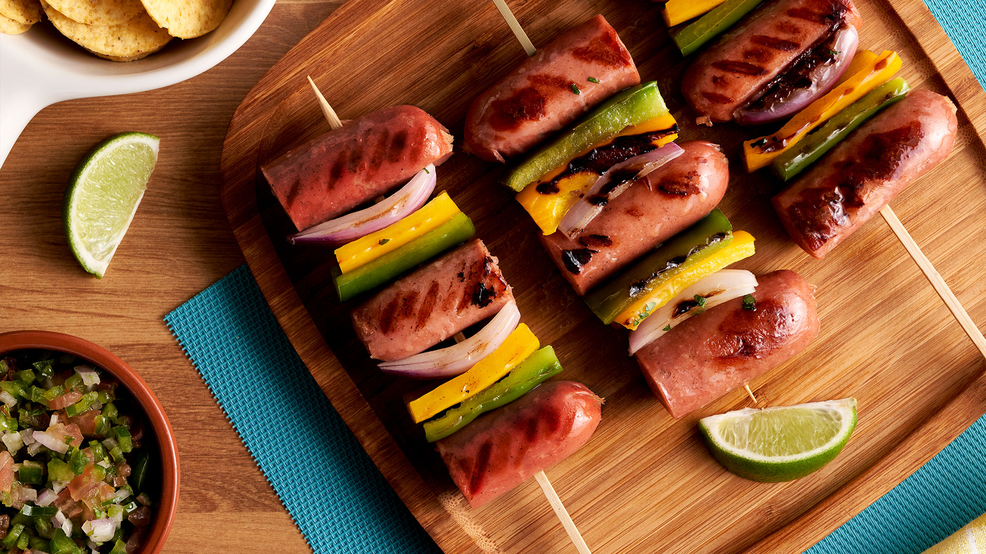 Pinchos Mexicanos con Salchichas Frank's - Induveca